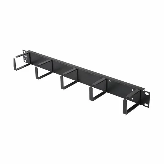 Leviton (Brand-Rex) MMCACCCM004 Horizontal 1RU 5-Ring Cable Manager ...